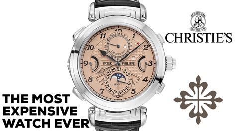Record Broken Most Expensive Watch To Sell At Auction — Life On The Wrist