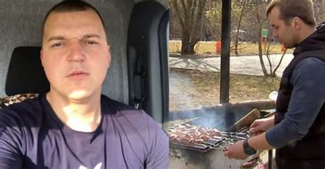 Серхий се връща от командировка и преди да се прибере вкъщи една съседка изтичва да го посрещне