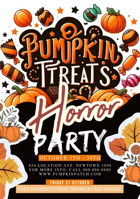 Pumpkin Patch Flyer Template Postermywall