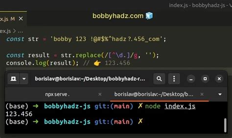 remove all non numeric characters from string in javascript bobbyhadz