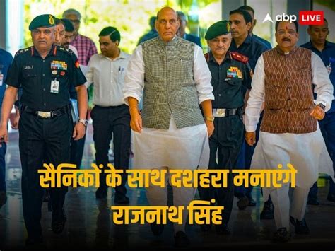 Defence Minister Rajnath Singh Will Celebrate Dussehra Near Chinese