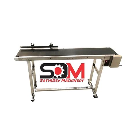 Stainless Steel Belt Batch Coding Conveyor Capacity 50 Kgfeet At ₹ 21000piece In Ahmedabad