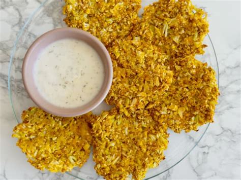 Tortitas De Coliflor Al Curry Receta Ekilu