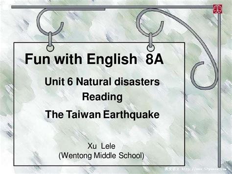 8A Unit6 Reading I 1 word文档在线阅读与下载 无忧文档