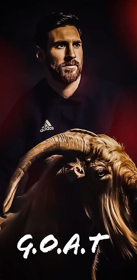 Messi With Goat Wallpapers Wallpaper Cave