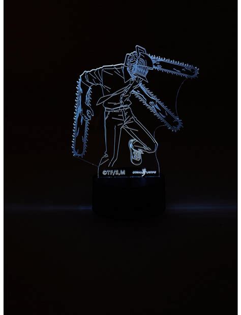 Otaku Lamps Chainsaw Man Led Lamp Hot Topic