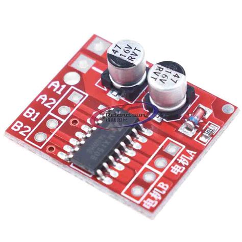 Way DC Motor Driver Module Channel PWM Speed Dual H Bridge Stepper Mini Victory L N