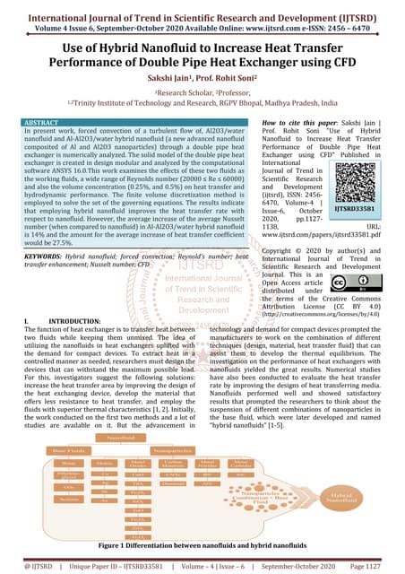Effects Of Al2o3 Cu Water Hybrid Nanofluid On Heat Transfer Of Double