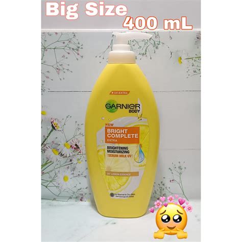 Jual Garnier Bright Complete Body Serum Milk Uv 400ml Body Lotion