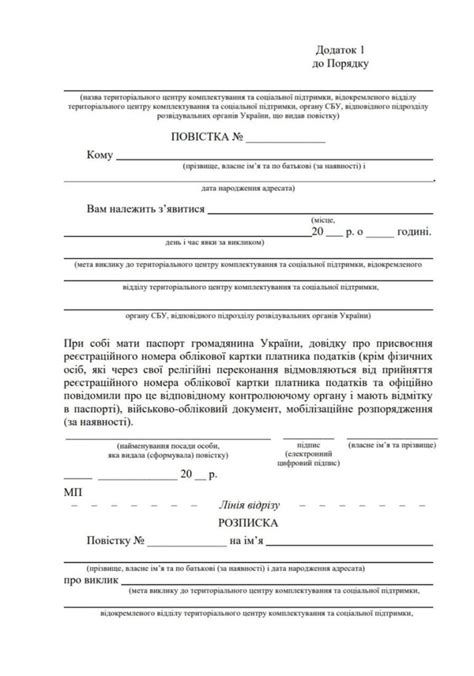 Нові форми документів щодо мобілізації затверджено постанову Кабміну зразки документів