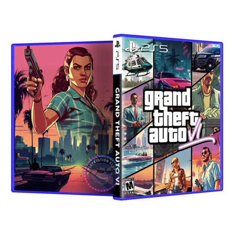 Обложка GTA VI №1 (PS5) купить в Челябинске | Эксклюзивные обложки для игр