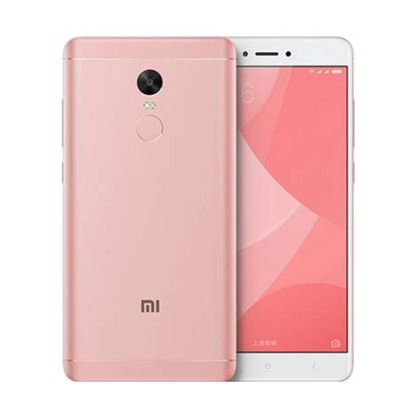 Jual Xiaomi Redmi Note 4x Smartphone Rose Gold 32gb3gbandroid V60