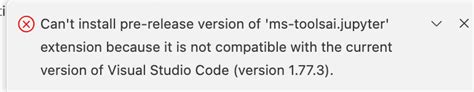 Profile Tries To Install A Pre Release Version Of An Extension In VS Code Stable Issue