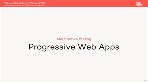 Webassembly And Progressive Web Apps Rethinking Modern Application Development Speaker Deck