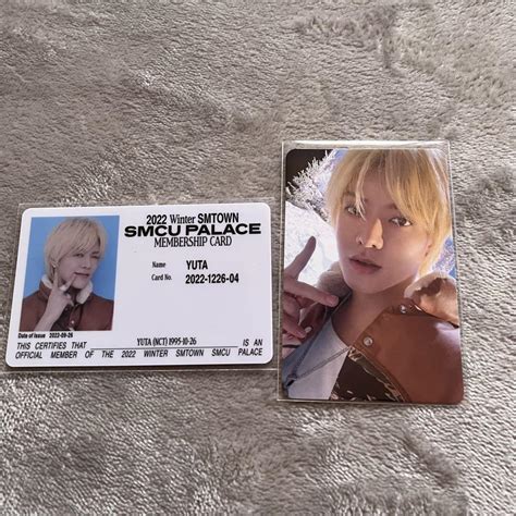 Nct127 悠太 ユウタ Smcu トレカ Shop At Mercari From Japan Buyee