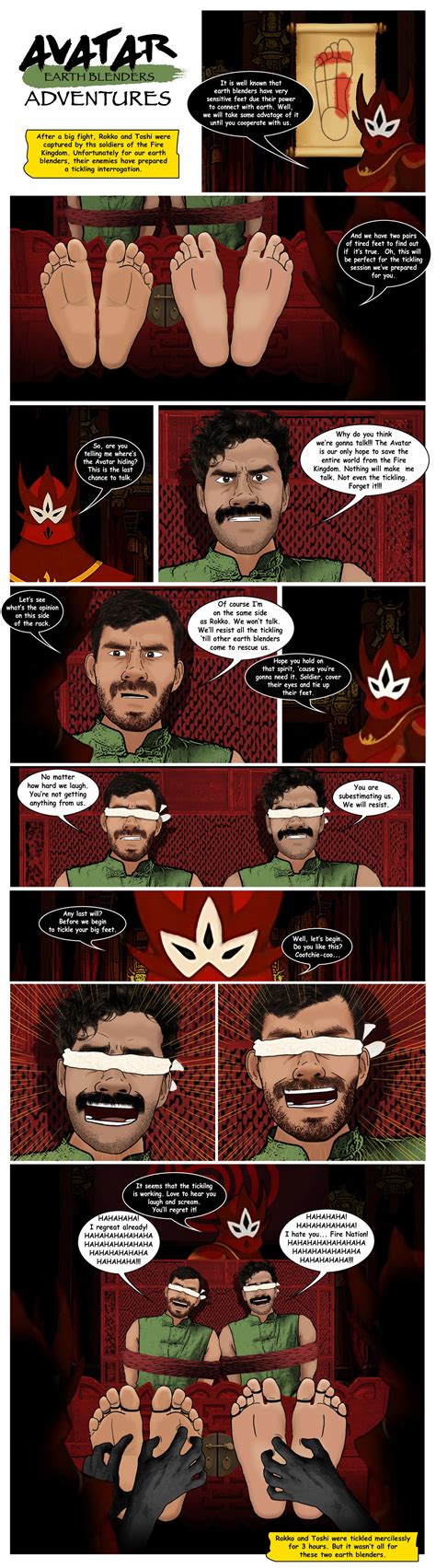 Earth Blenders Tickling Interrogation By Ticklinsogood On Deviantart