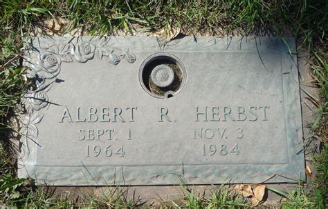Albert Richard Herbst 1964 1984 Find A Grave Memorial