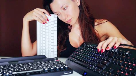 Asmr Keyboard Typing 3 Keyboards Youtube