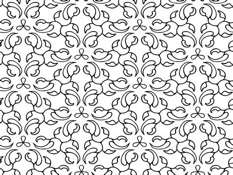 Premium Vector Seamless Doodle Floral Pattern