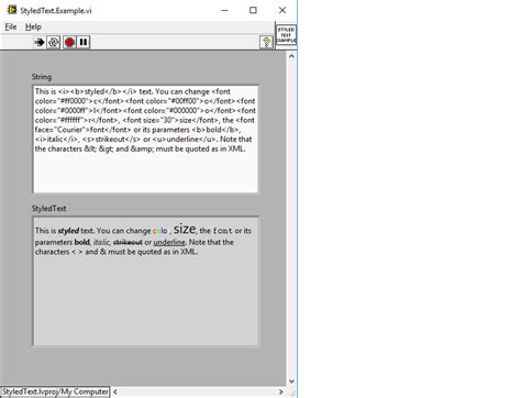 Multiple Text Styles Code In Development Lava