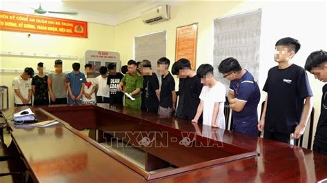 Hà Nội Tạm Giữ 20 đối Tượng để điều Tra Về Hành Vi Gây Rối Trật Tự
