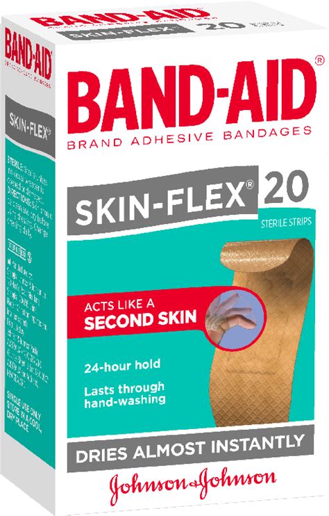Download Band Aid Skin Flex Adhesive Bandages Box