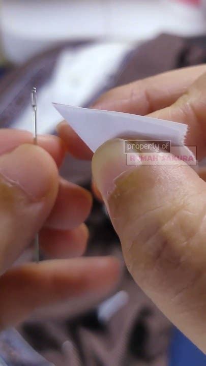 Sewing Tips And Tricks Easy Way To Thread A Needle Shorts Lifehacks