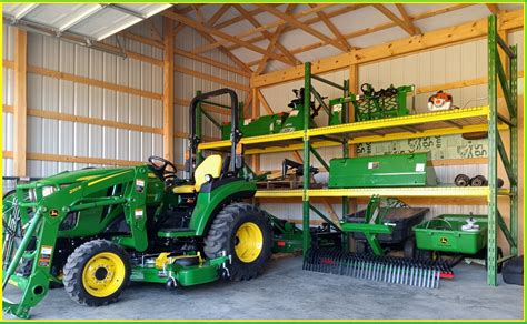 Tractor Barn Space Saving Implement Storage Winter Project Page