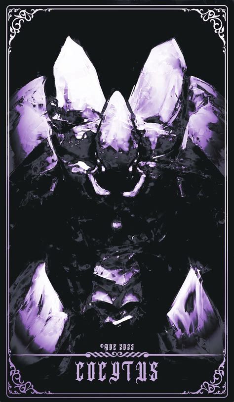 Aoe Cocytus Tarot Card Overlord Anime Best Friends Akira Manga