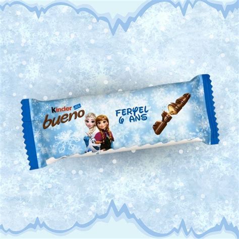 Kinder Bueno Personnalisé Mbs Créations