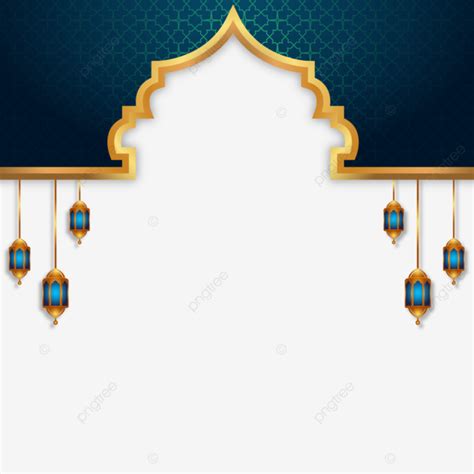 Miraj Un Nabi 또는 이슬람 축제 라마단 카림 금 모양 무료 벡터 성원 사원 라마단 카림 Png 일러스트 및