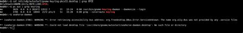 ssh why do i get this warning from gnome keyring in xubuntu ask ubuntu