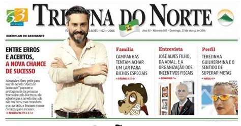 Capa Tribuna Do Norte De 2014 03 23