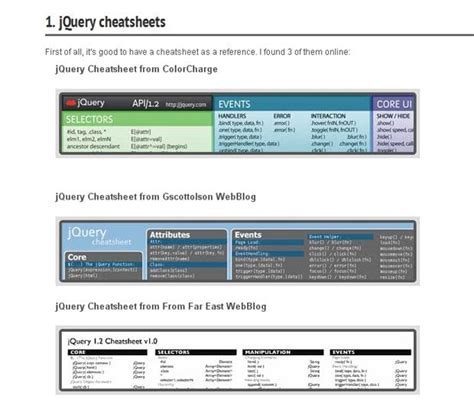 jquery 15 must know tips and tricks for web designers ⭐monsterspost