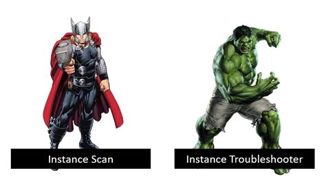instance troubleshooter v s instance scan v s inst servicenow