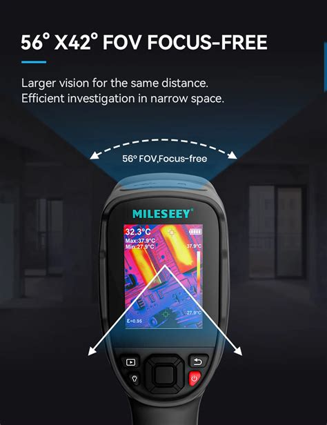 Mestek Handheld Temperature Thermal Imaging Camera 20~400c Color