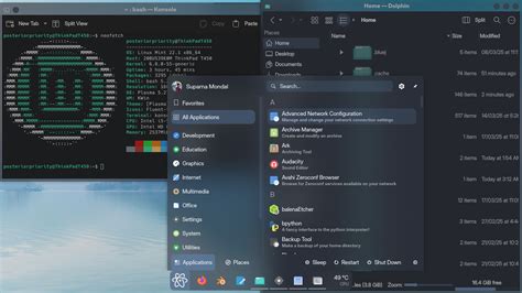 Linux Mint Kde Plasma Kde Promises Better Apps Along With Corner