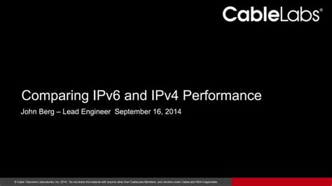 Comparing Ipv6 And Ipv4 Performance By John Berg Apnic 38 Ipv6 Plenary Ppt