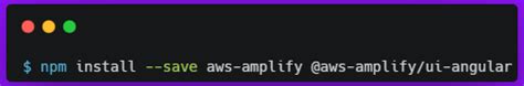 building angular applications on aws amplify
