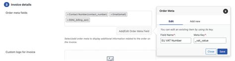 How To Add Orderproduct Meta To Woocommerce Invoices