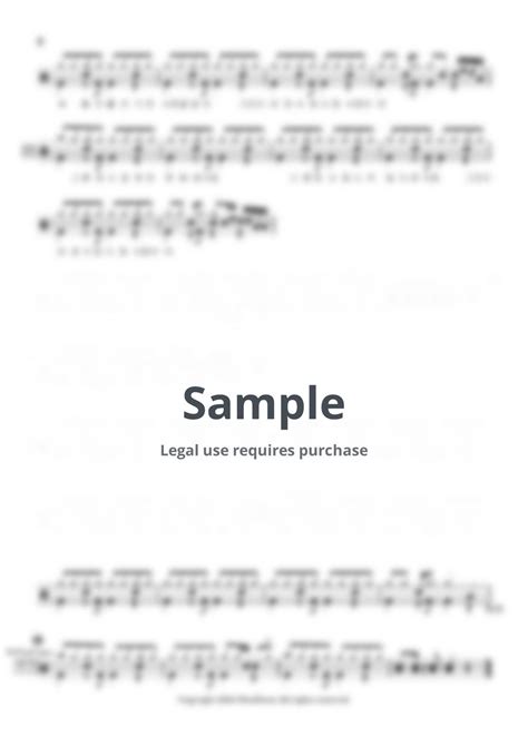김현식 사랑사랑사랑 Sheets By 나이스드럼