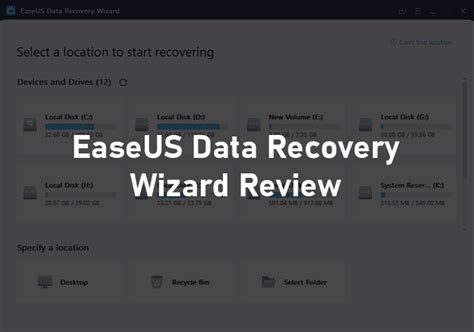 EaseUS Data Recovery Software Complete Review