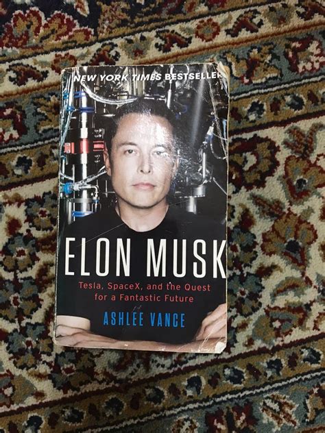 Elon Musk By Ashlee Vance Hobbies And Toys Books And Magazines