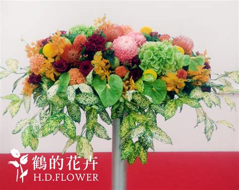 講台接待花 Pg007