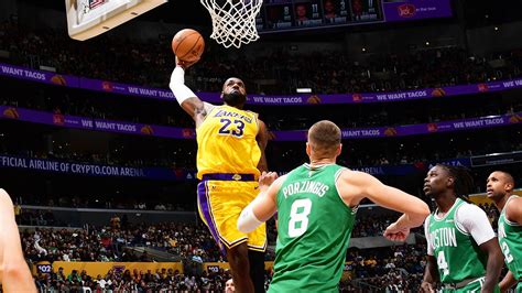 Boston Celtics Vs Los Angeles Lakers Preview Where To Watch And