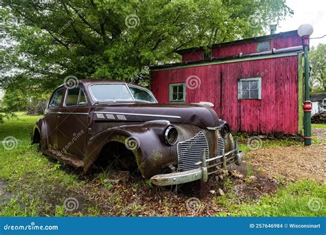 Old Vintage Rusty Pontiac Car Auto Editorial Stock Image Image Of