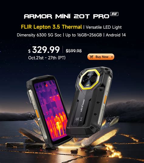 Ulefone Armor Mini T Series Thermal Night Vision G Power Starting At Ulefone