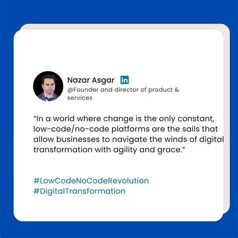 Nazar Asgar On Linkedin Lowcodenocode Enterprisedevelopment