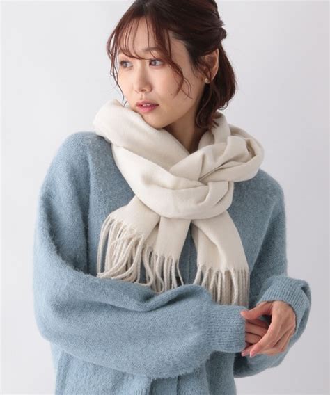GLOBAL WORKグローバルワークの静電軽減無地ストール 281702マフラー WEAR