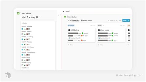 The Best Notion Habit Tracker Templates For